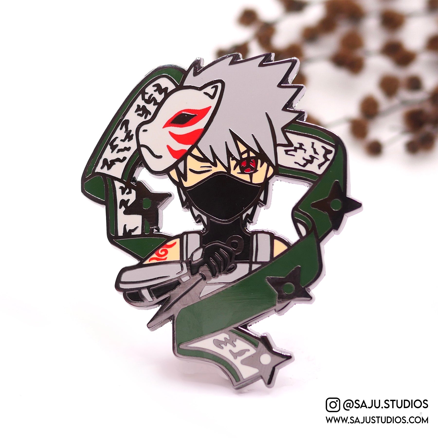 Copy Ninja Enamel Pin – SAJU Studios