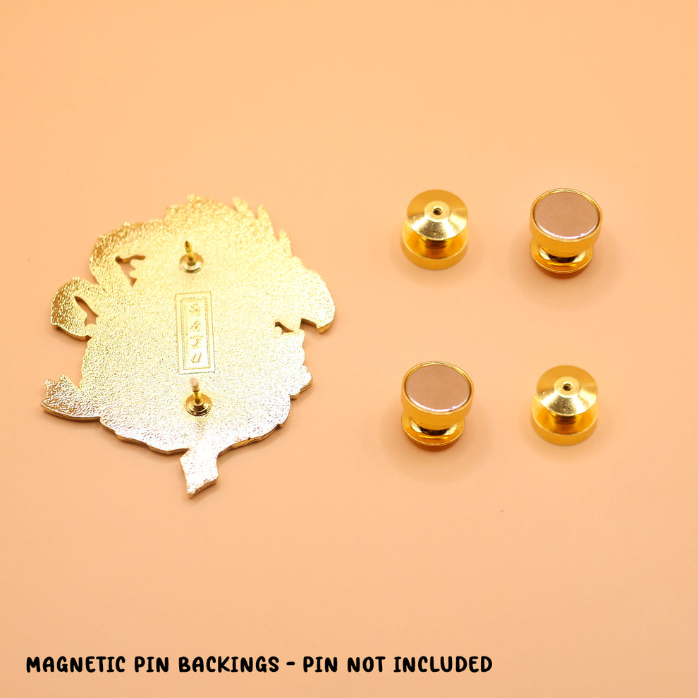 Magnetic Pin Backings – SAJU Studios