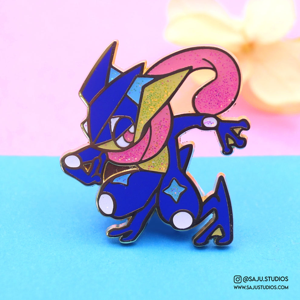 Ninja Enamel Pin – SAJU Studios